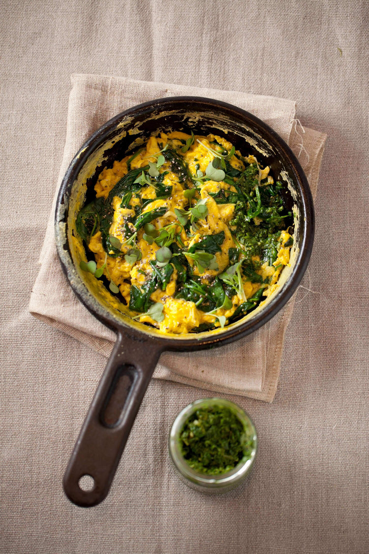 Supercharged Scrambled Eggs – The Healthy Chef