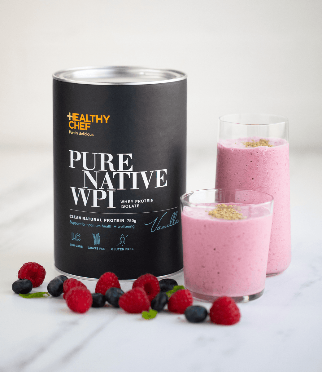 The Healthy Chef Pure Native Whey Protein Isolate | Vanilla